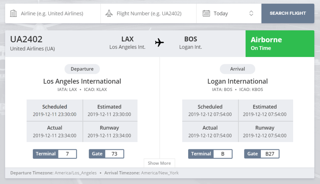 Flight Data using Aviationstack API with PHP | WD